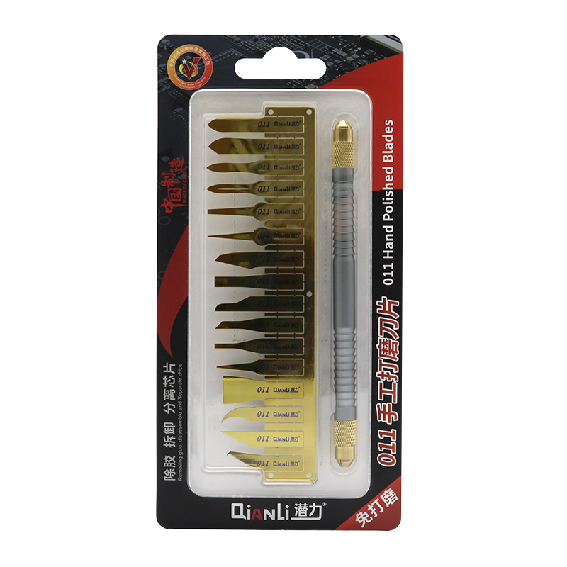 Rucno polirane ostrice 011 sa drskom QIANLI - Mob-Shop