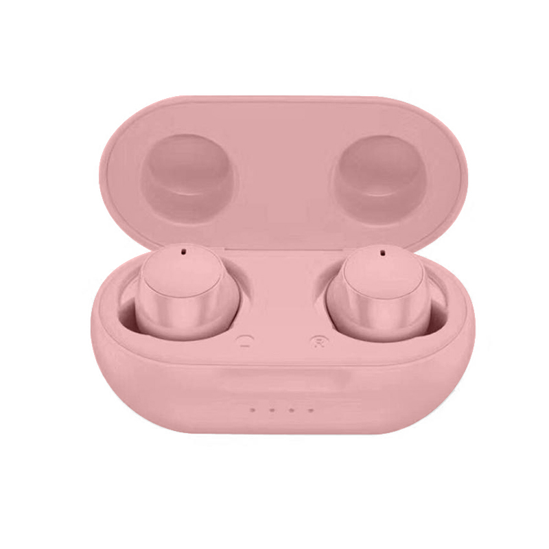 Slusalice Bluetooth Buds TWS-08 roze - Mob-Shop