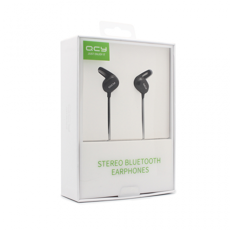 Bluetooth slusalice QCY E2 crne - Mob-Shop