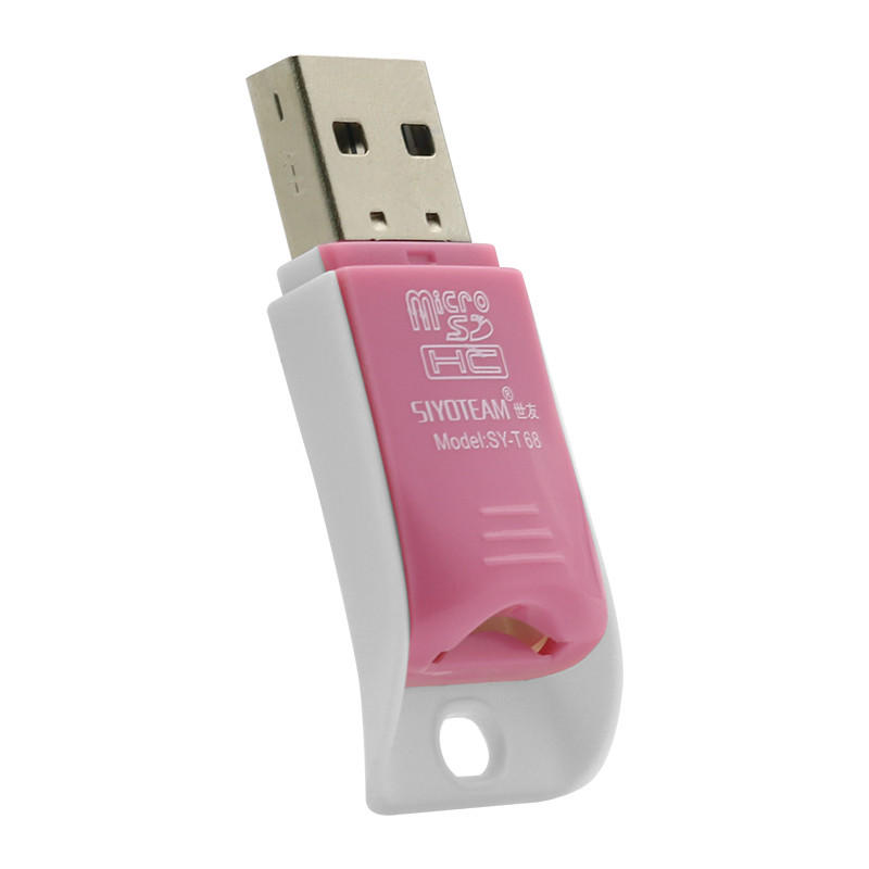 Citac kartica syoteam SY-T68 pink - Mob-Shop