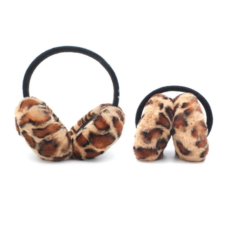 Bluetooth slusalice Earmuff Leopard bez - Mob-Shop