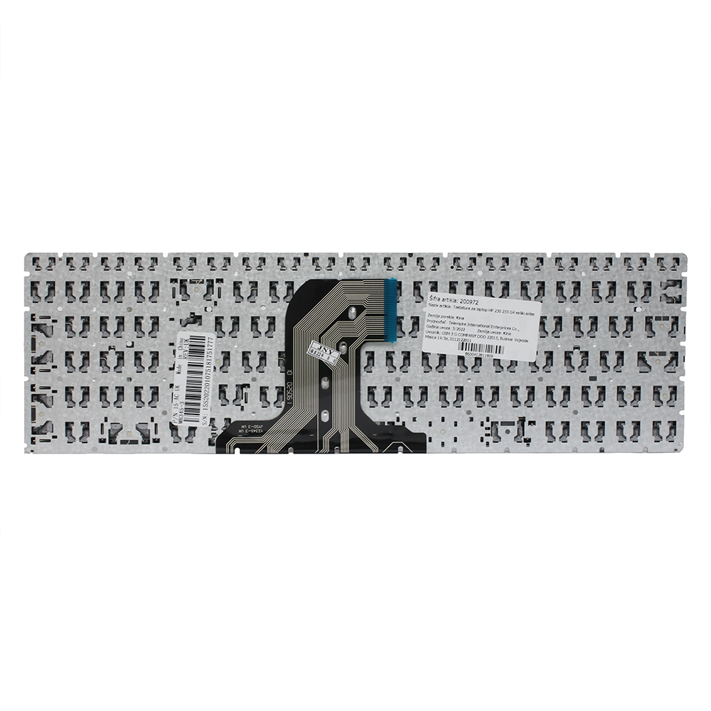 Tastatura za laptop HP 250 255 G4 veliki enter - Mob-Shop