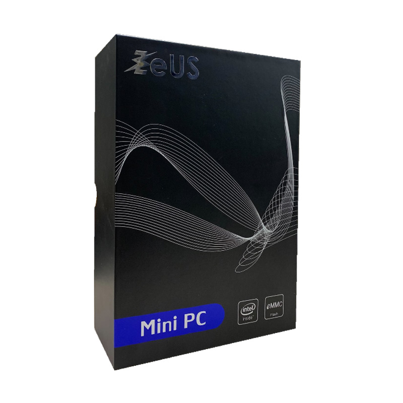 Mini PC Zeus GK3V Celeron QC J4125 2.70 GHz/DDR4 8GB/m.2 256GB/LAN/Dual WiFi/BT/2xHDMI/VGA - Mob ...
