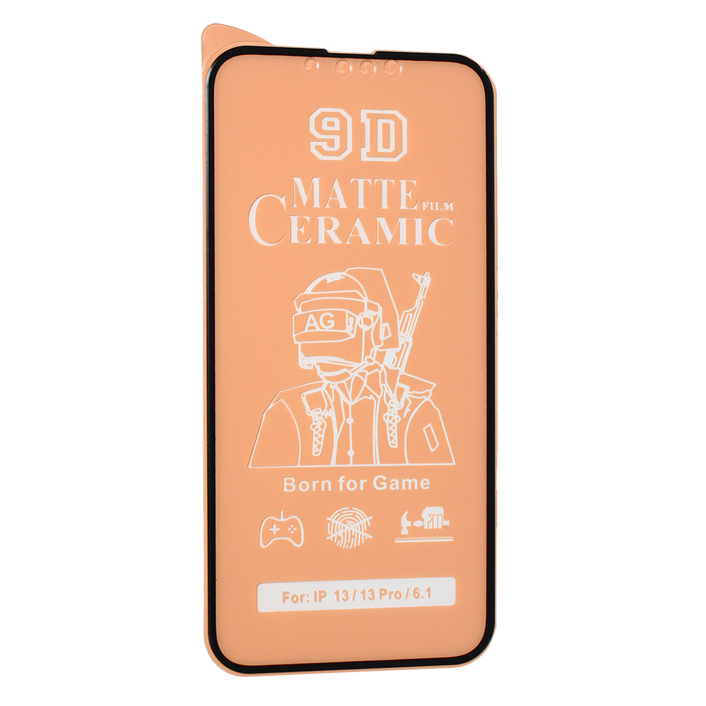 Tempered glass 9D Matte Ceramic za iPhone 13 6.1 - Mob-Shop