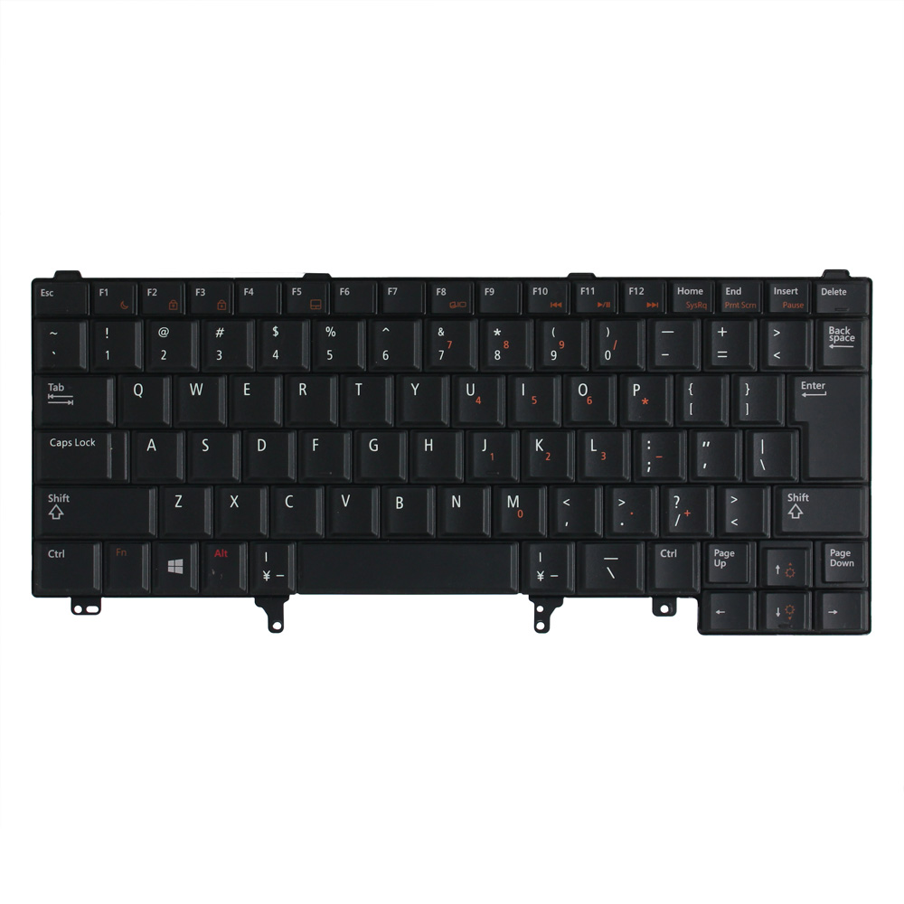 Tastatura za laptop Dell E6430 Veliki enter crna - Mob-Shop