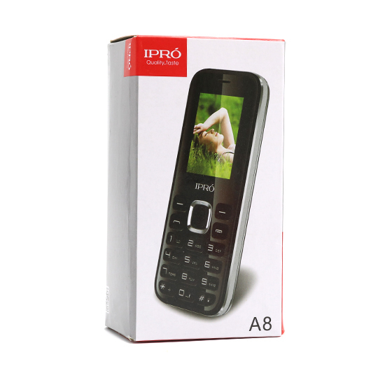 Mobilni telefon IPRO A8 2.4" DS 32MB/32MB crni - Mob-Shop