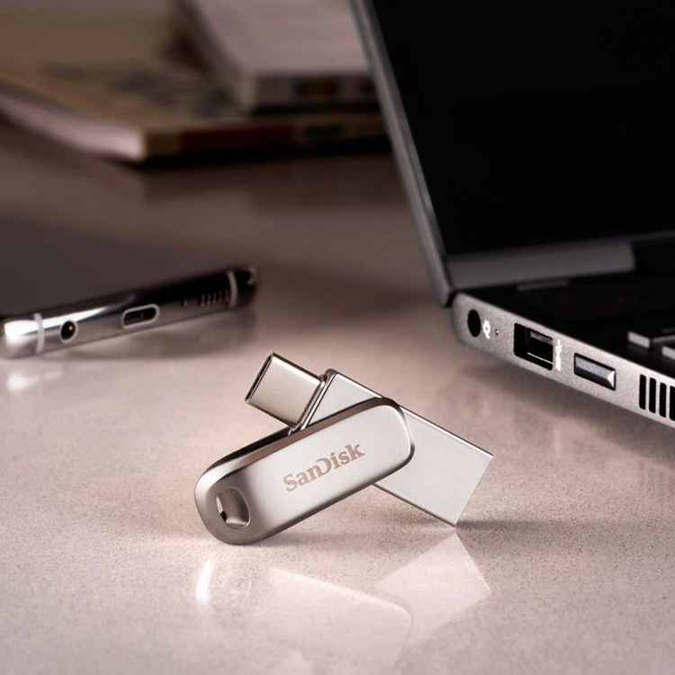 USB Flash memorija SanDisk Dual Drive Ultra Luxe 64GB Type C 150Mb/s 3. ...