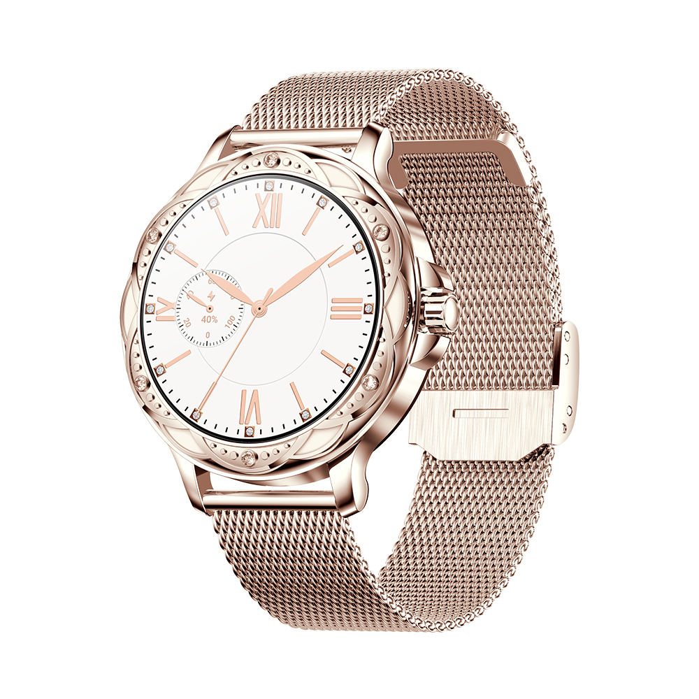 Smart Watch CF96 zlatni (metalna narukvica) - Mob-Shop