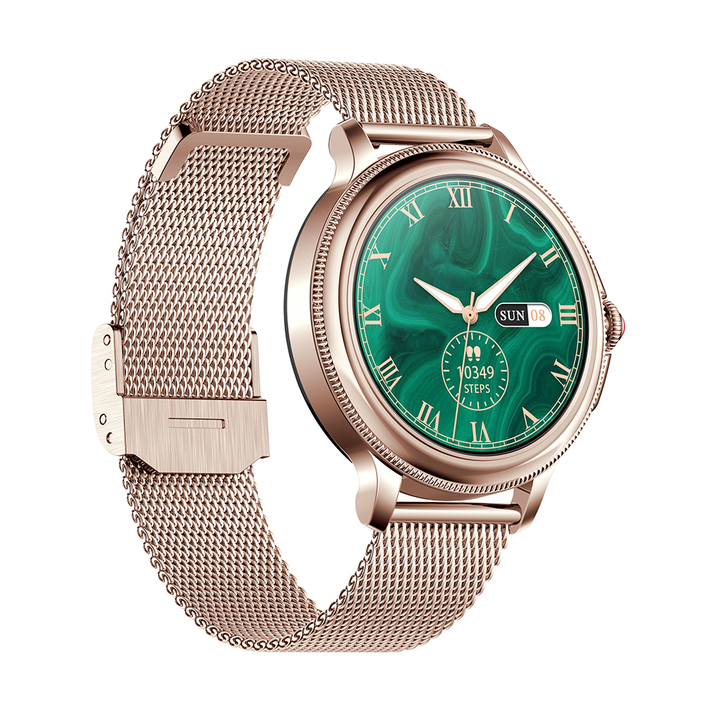 Smart Watch CF12 zlatni (metalna narukvica) - Mob-Shop