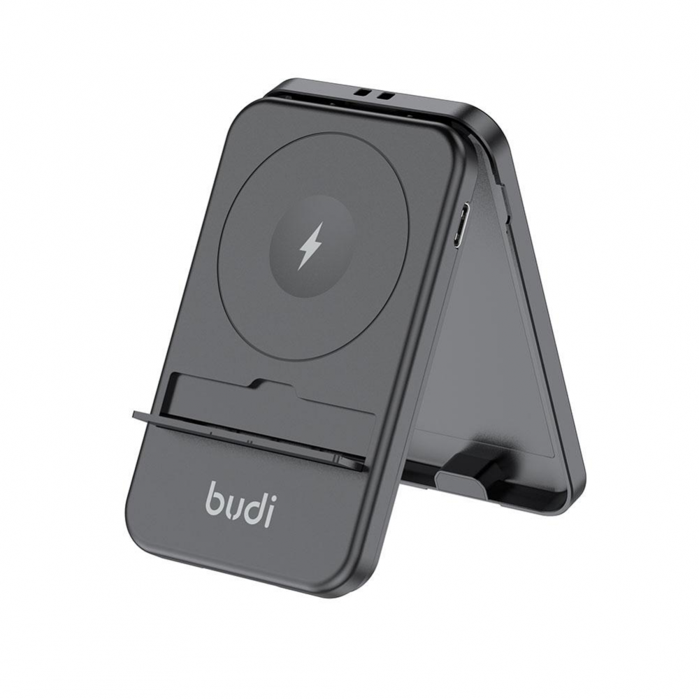 Multifunkcionalni box wireless punjac Budi Magsafe 15W 14 u 1 crni ...