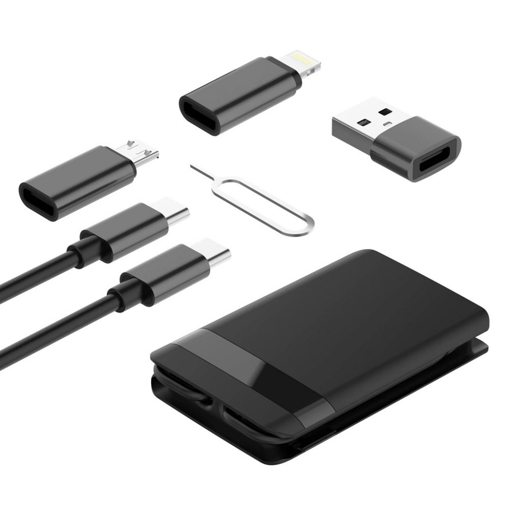 Multifunkcionalni box wireless punjac Budi Magsafe 15W 14 u 1 crni ...