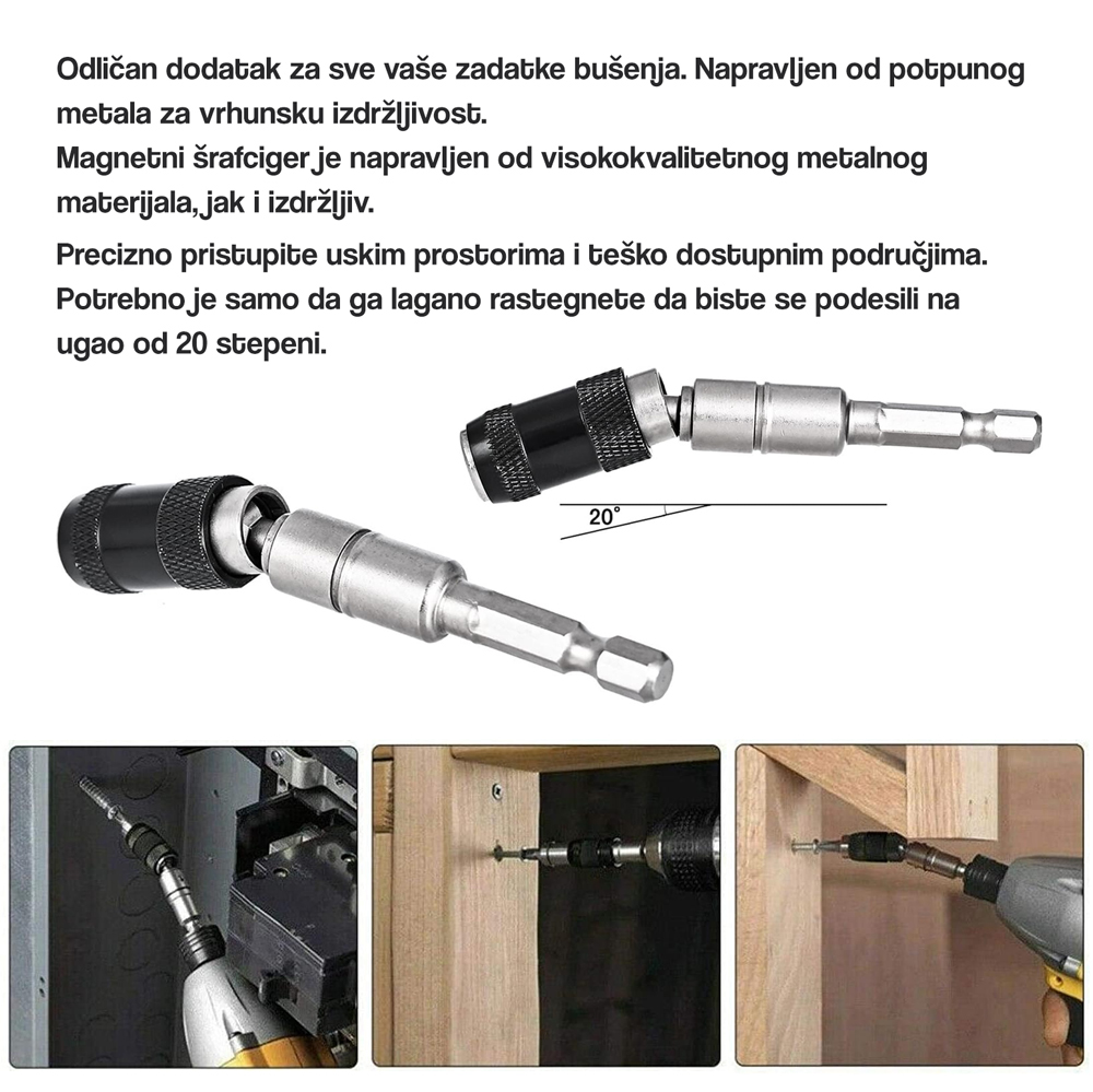 Nastavak za busenje pod uglom 20 stepeni - Mob-Shop