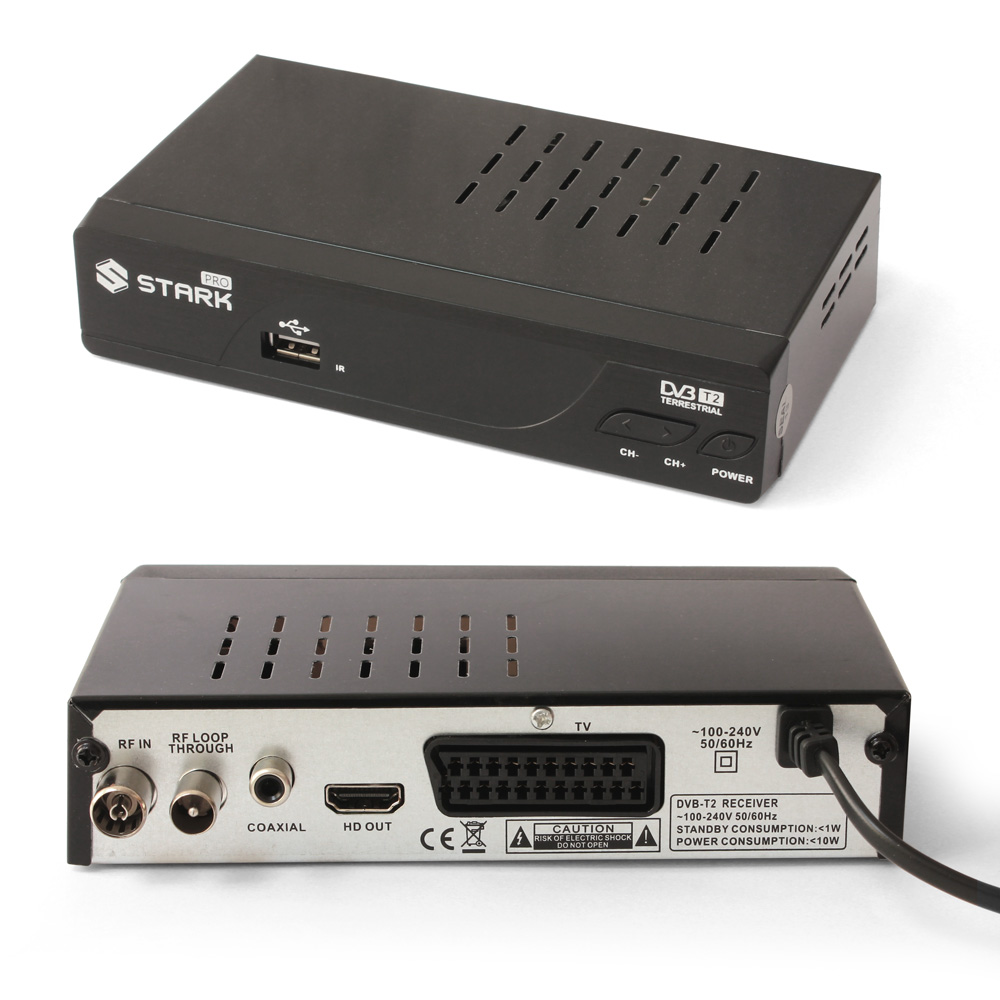 Set Top BOX STARK PRO DVB-T2 crni - Mob-Shop
