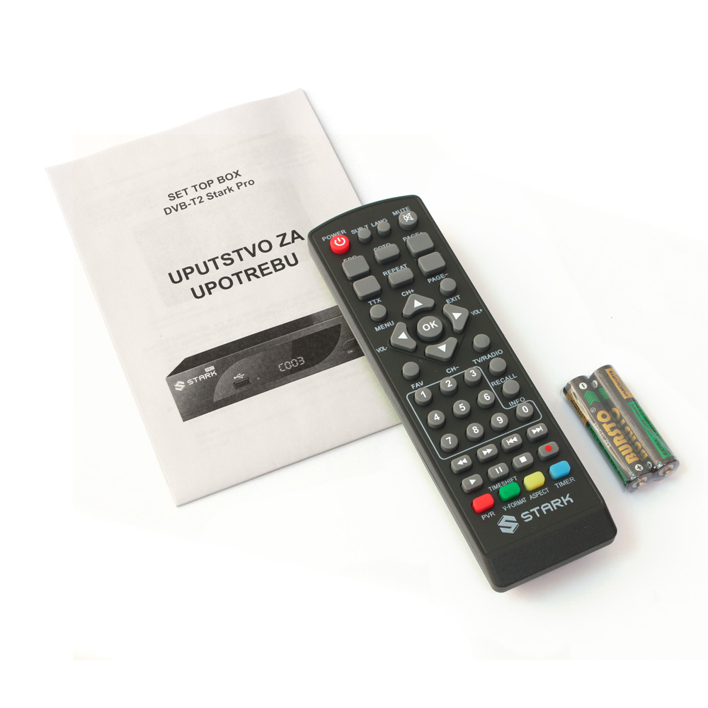 Set Top BOX STARK PRO DVB-T2 crni - Mob-Shop
