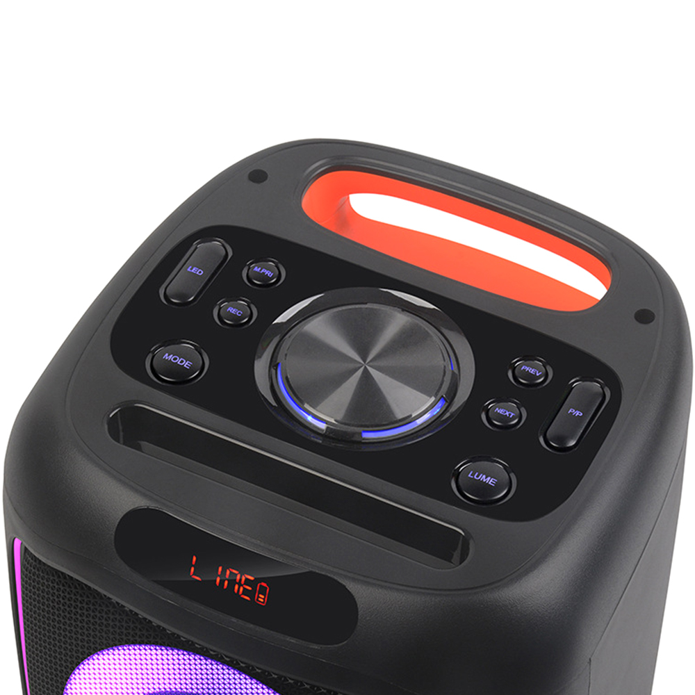 Zvucnik Bluetooth NDR-K6 sa mikrofonom crni - Mob-Shop