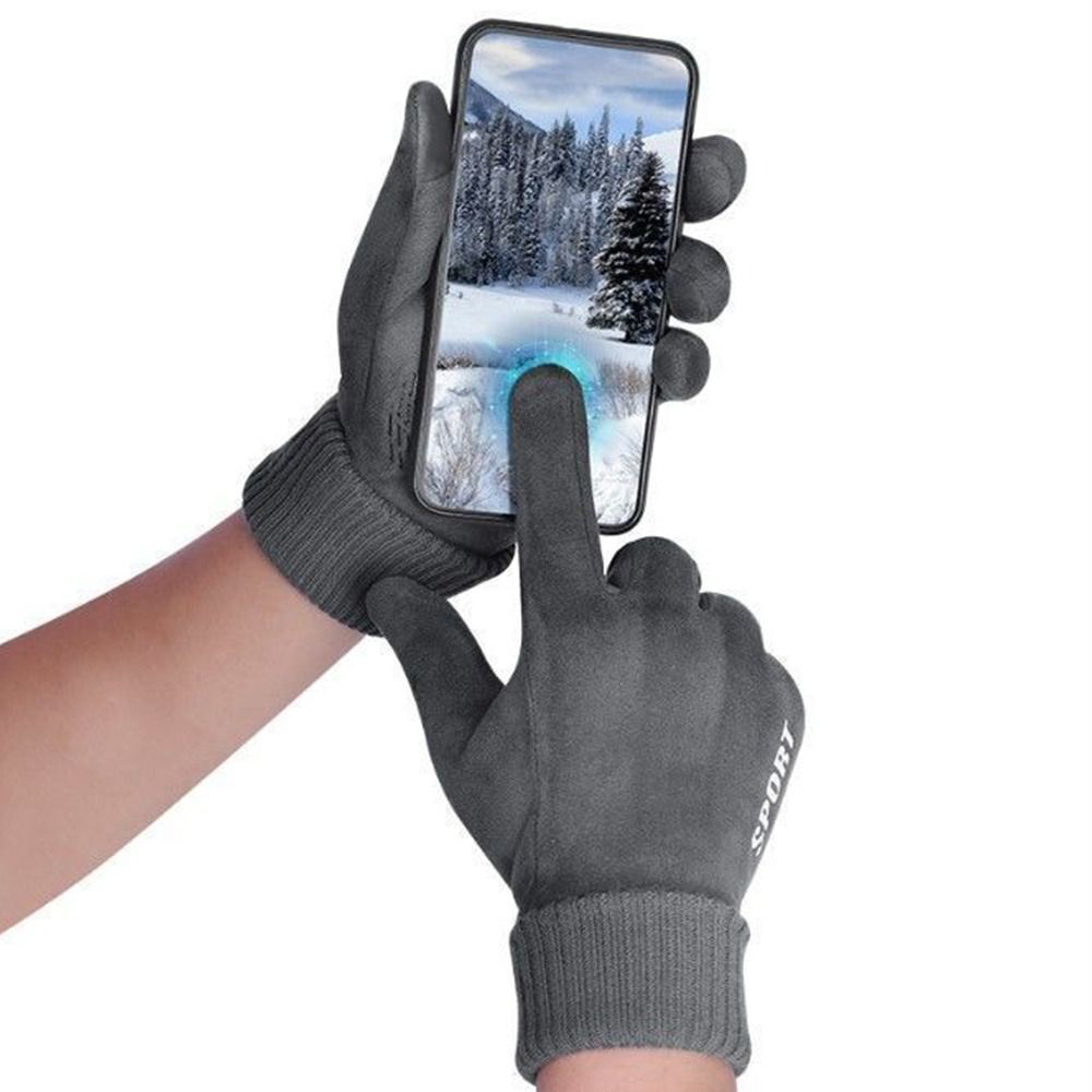 Rukavice za touch screen Sport plave - Mob-Shop