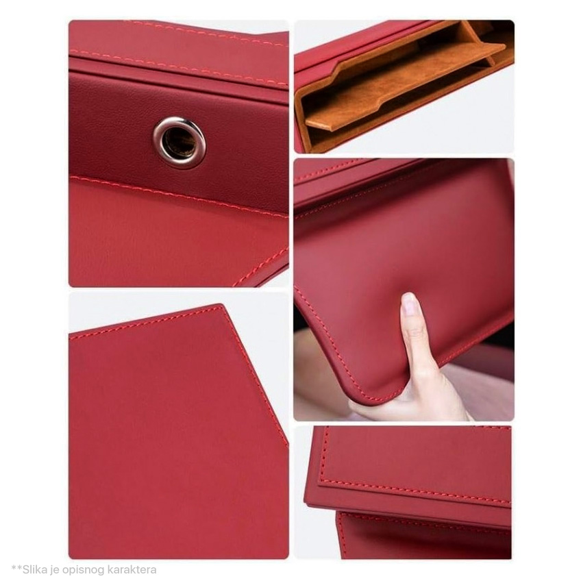 Organizer za auto sediste S velicina tamno braon - Mob-Shop