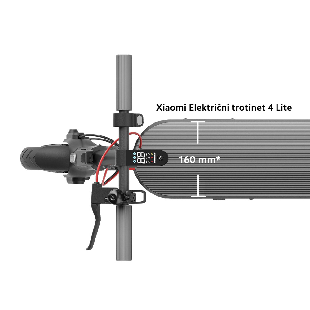 Elektricni trotinet Xiaomi Mi 4 lite crni - Mob-Shop