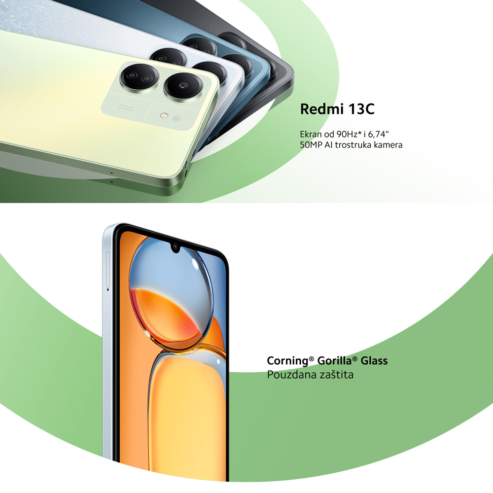 Mobilni telefon Xiaomi Redmi 13C EU 8GB/256GB plavi - Mob-Shop