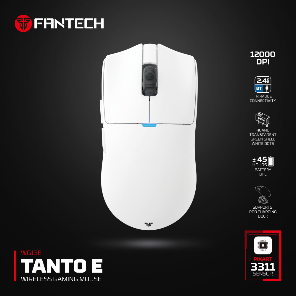 Mis Wireless Gaming Fantech WG13E Tanto E Space Edition - Mob-Shop