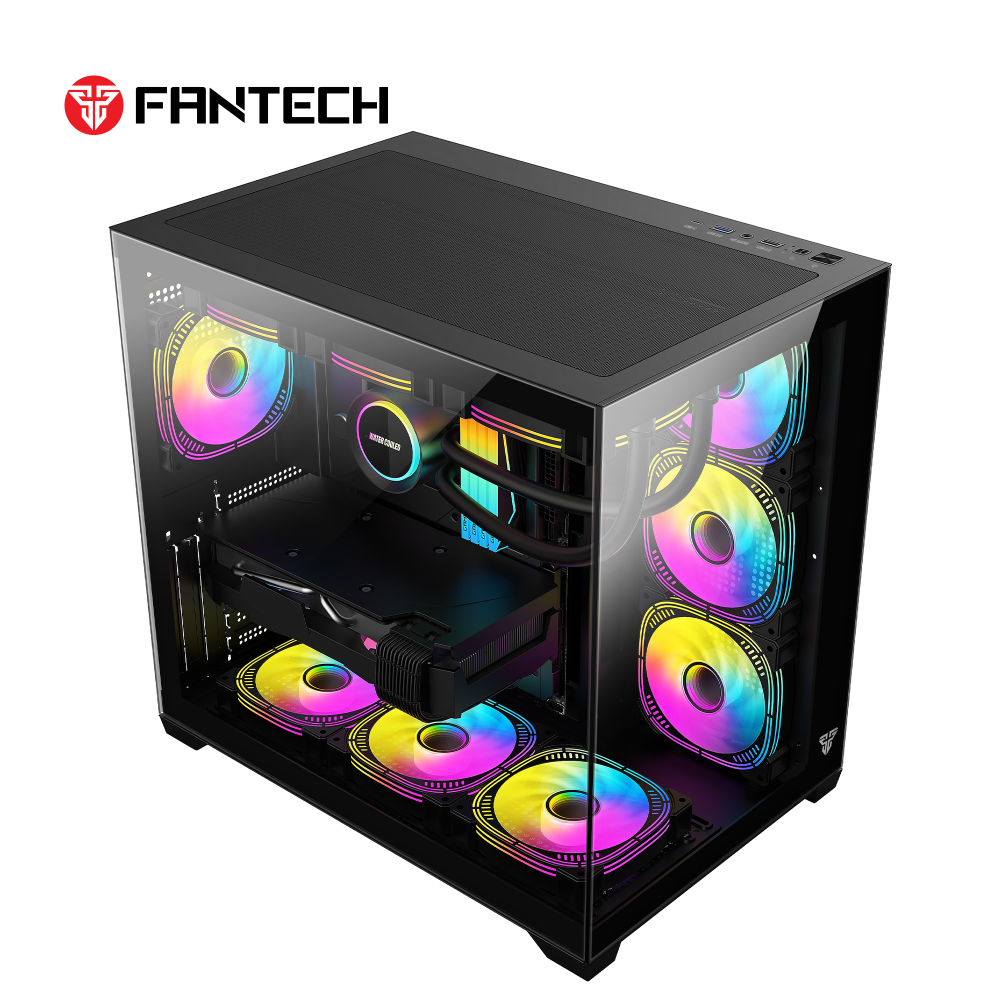 Kuciste Gaming Fantech CG85 Lumina crno - Mob-Shop