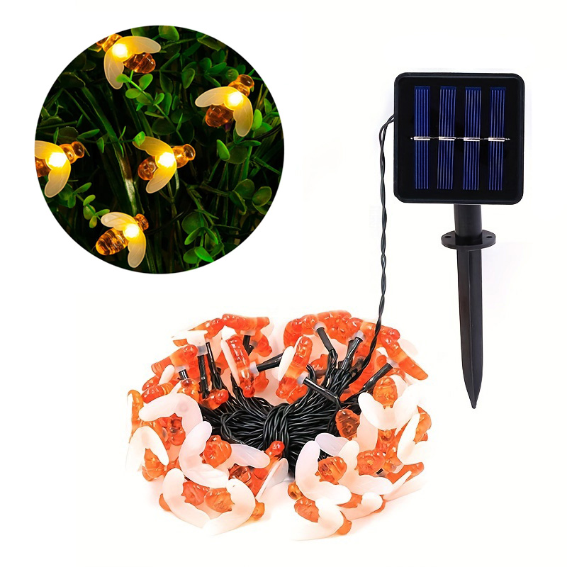 Dekoracija sijalice pcelice solarne 12m - Mob-Shop