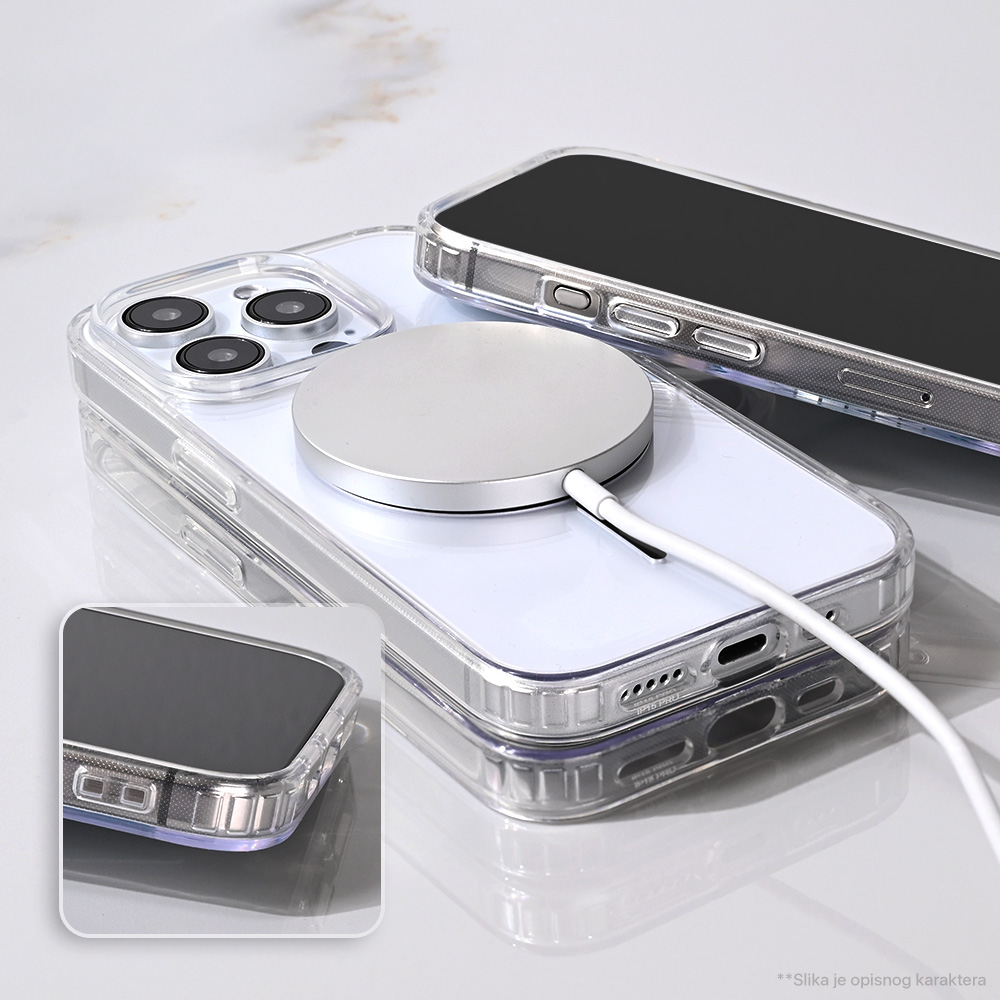 Maska(futrola) Magsafe Color Line za Samsung S946B Galaxy S26 Plus crna ...