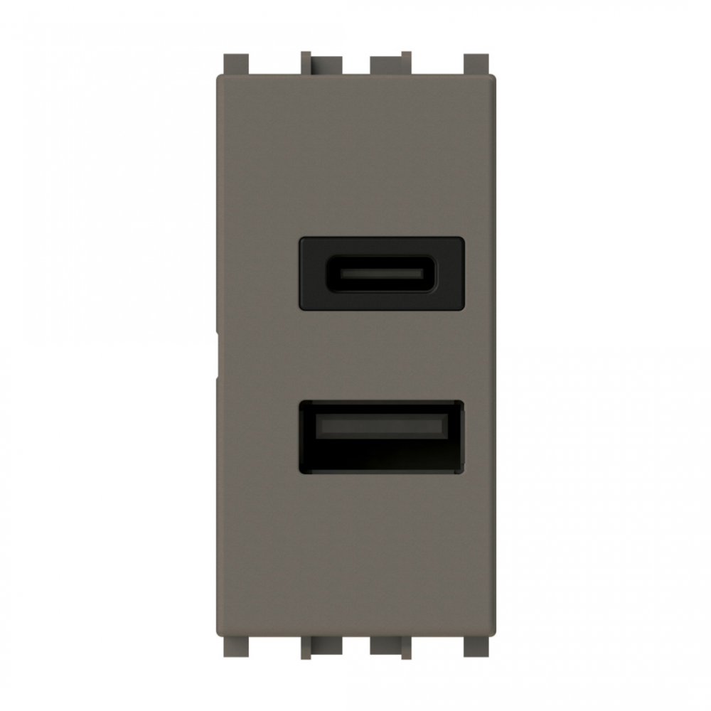 Uticnica USB CA 20W Vimar Arke metal 4B.V19M.USB.30 - Mob-Shop